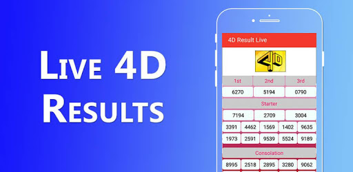 Live 4D Results 2018 APK Download For Free