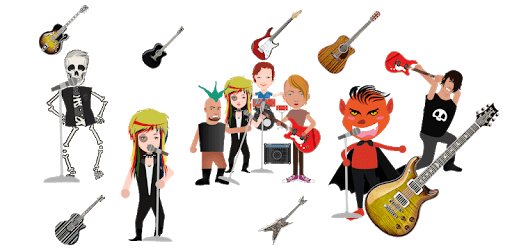 Rock and Guitar Emojis - Cute Emoticons & Stickers for PC - How to ...