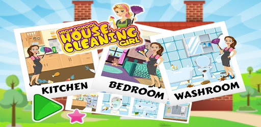 School Girls Cleaning House : High School Game for PC - How to Install ...