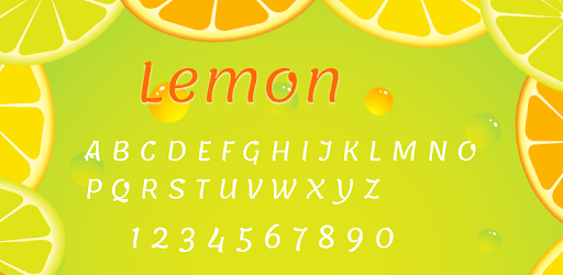 Lemonada Font for FlipFont , Cool Fonts Text Free APK Download For Free