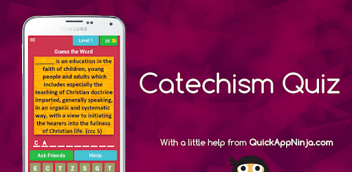 Catechism Quiz (Catholic Word Game) APK Download For Free