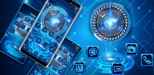 Blue Neon High Tech Theme for PC - How to Install on Windows PC, Mac