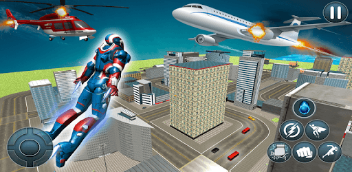 Flying Robot: Superhero Robot Flying Game for PC - How to Install on ...