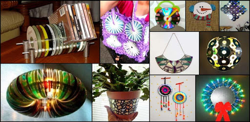 DIY Recycled CDs Craft Ideas Steps Designs Gallery for PC - How to ...