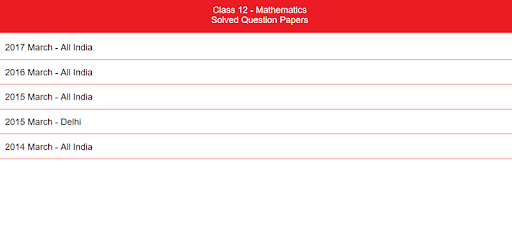 CBSE Class 12 Mathematics Solved papers for PC - How to Install on ...