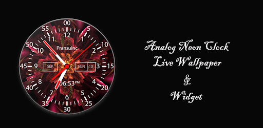 Analog Neon Clock Live Wallpaper & Widget for PC - How to Install on ...