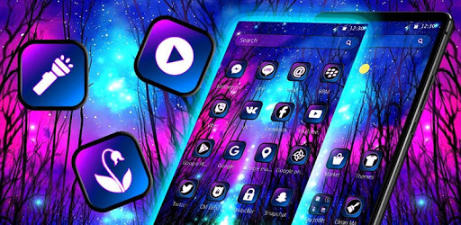 Purple light Forest Theme for PC - How to Install on Windows PC, Mac