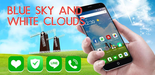 Summer Blue Sky Clouds Theme for PC - How to Install on Windows PC, Mac