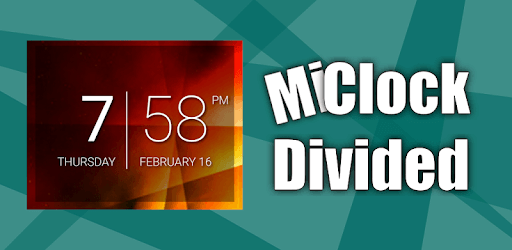 MiClock - Divided Clock Widget APK Download For Free