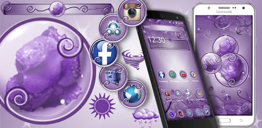 Purple Elegance Swirl Theme for PC - How to Install on Windows PC, Mac
