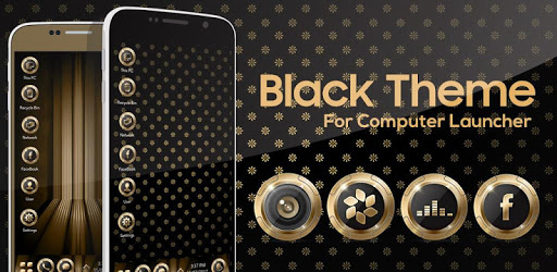 Black Theme for computer launcher for PC - How to Install on Windows PC ...