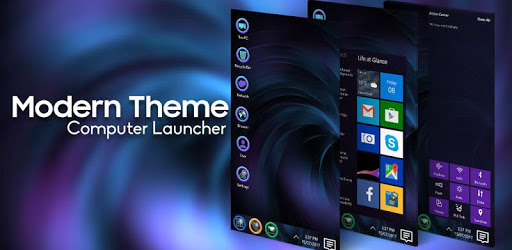 Modern Theme For Computer Launcher for PC - How to Install on Windows ...