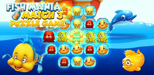 Fish Mania Match 3 Puzzle Games for Free 2018 APK Download For Free