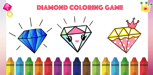 Diamond Coloring & Drawing for kids APK Download For Free