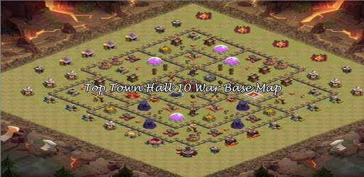 Top Town Hall 10 War Base Map for PC - How to Install on Windows PC, Mac