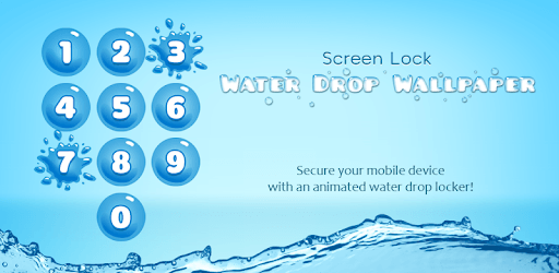 Screen Lock Water Drop Wallpaper for PC - How to Install on Windows PC, Mac
