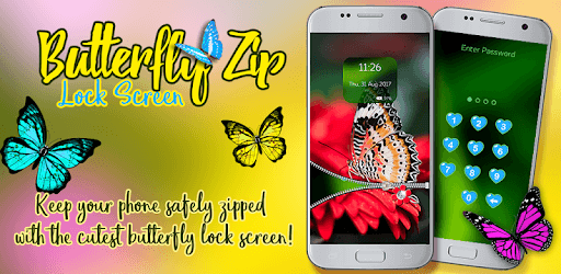 Butterfly Zip Lock Screen with Password for PC - How to Install on ...