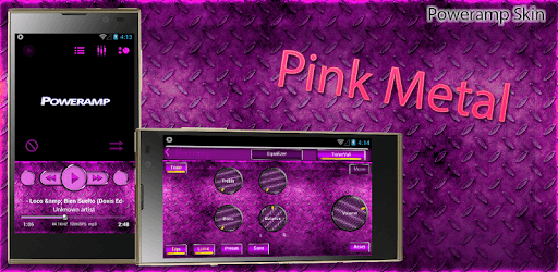 Poweramp Skin Pink Metal for PC - How to Install on Windows PC, Mac