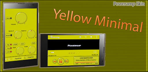 Poweramp Skin Yellow Minimal for PC - How to Install on Windows PC, Mac
