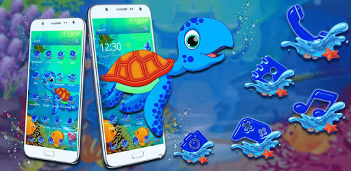 Underwater Blue Turtle Theme for PC - How to Install on Windows PC, Mac
