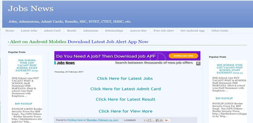 Latest Job Alert for PC - How to Install on Windows PC, Mac