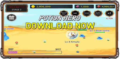 Potion Hero - Auto RPG for PC - How to Install on Windows PC, Mac
