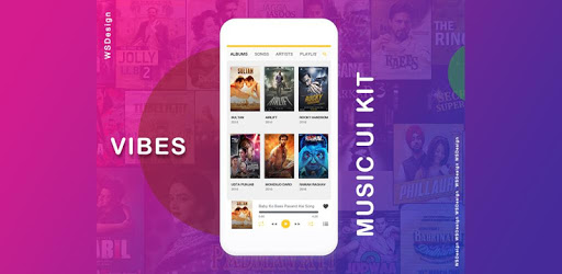 Vibes - Music UI Kit APK Download For Free