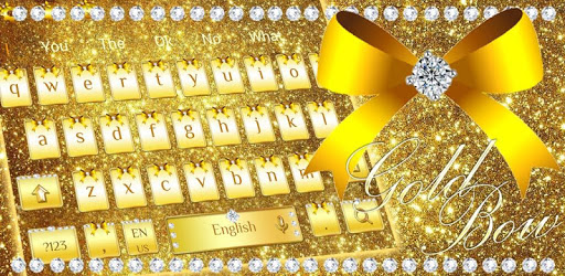 Diamond Gold Bow Keyboard Theme for PC - How to Install on Windows PC, Mac