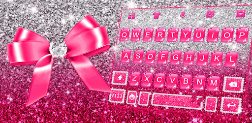 Live Pink Glitter Diamond Bow Keyboard Theme for PC - How to Install on Windows PC, Mac