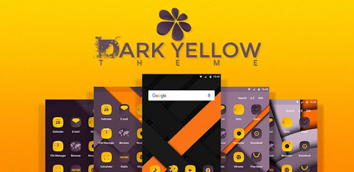 Dark Yellow Theme - Launcher for PC - How to Install on Windows PC, Mac