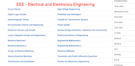 EEE Engineering study Notes for PC - How to Install on Windows PC, Mac