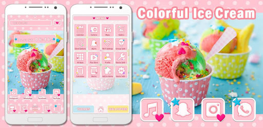 Cute Wallpaper Colorful Ice Cream Theme for PC - How to Install on ...