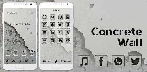Concrete Wall +HOME Theme for PC - How to Install on Windows PC, Mac