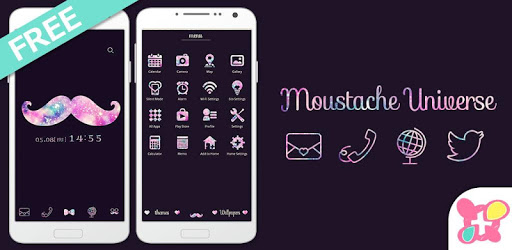 wallpaper-Moustache Universe- for PC - How to Install on Windows PC, Mac