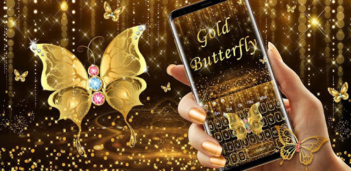 Golden Dazzle Butterfly keyboard for PC - How to Install on Windows PC, Mac