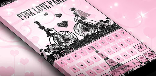 Pink Love Paris Keyboard for PC - How to Install on Windows PC, Mac