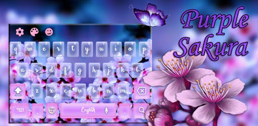 purple Sakura blossom Keyboard for PC - How to Install on Windows PC, Mac