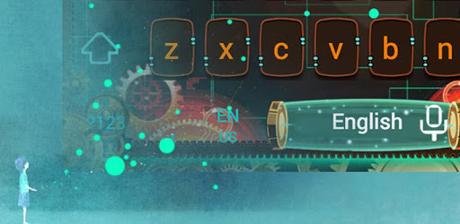 Starry Circuit Board Current Tech Keyboard Theme for PC - How to ...