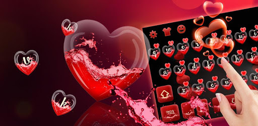 Romantic crystalline Red Heart Keypad for PC - How to Install on ...