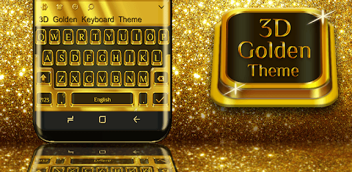3D Golden Keyboard Theme for PC - How to Install on Windows PC, Mac