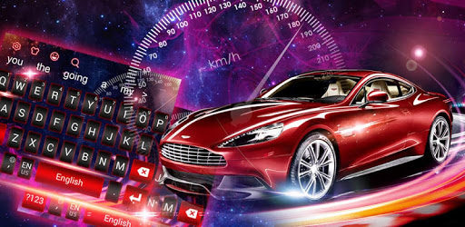 Cool Neon Red Sports Car Keyboard for PC - How to Install on Windows PC ...