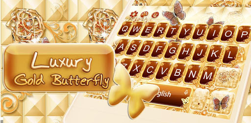 Luxury Gold Butterfly Keyboard Theme for PC - How to Install on Windows PC, Mac