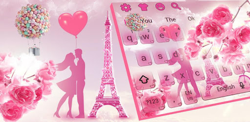 Cute Pink Paris Eiffel Tower Keyboard Theme for PC - How to Install on Windows PC, Mac