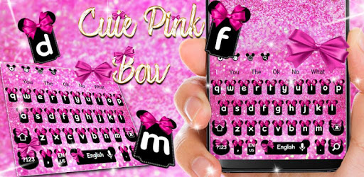 Glossy Pink Bow Keyboard Theme for PC - How to Install on Windows PC, Mac