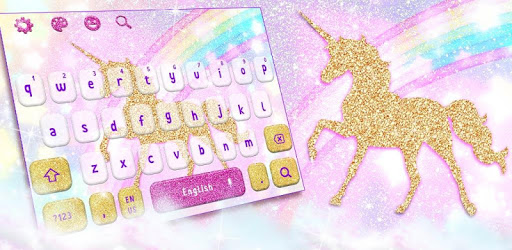 Glossy Glitter Dream Unicorn Keyboard for PC - How to Install on ...