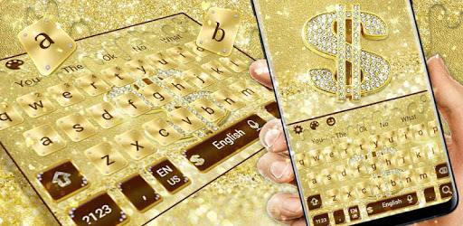 Golden Luxury Dollar Keyboard Theme for PC - How to Install on Windows PC, Mac