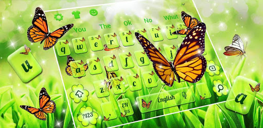 Green Nature Butterflies Keyboard for PC - How to Install on Windows PC ...