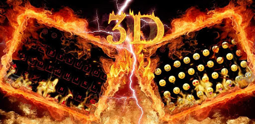 3D Fire Keyboard theme for PC - How to Install on Windows PC, Mac