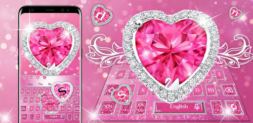 Pink Diamond Love Keyboard Theme for PC - How to Install on Windows PC, Mac