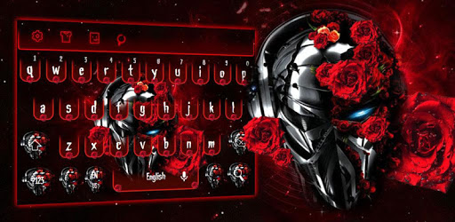 Red Roses Metal Skeleton Keyboard for PC - How to Install on Windows PC ...